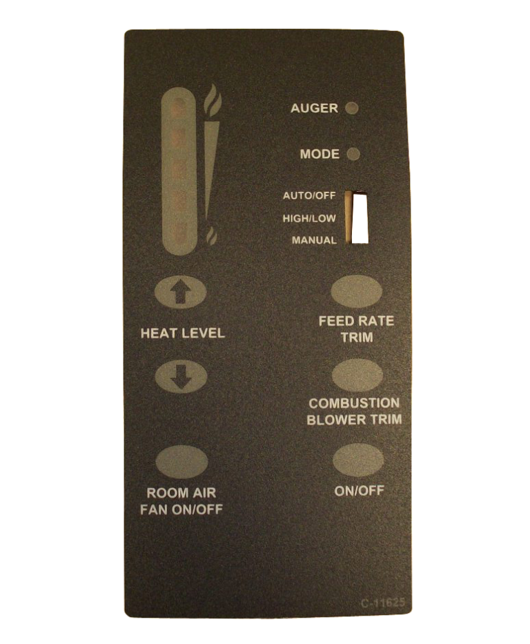 Regency Circuit Board Control Panel Decal for the GF55 & GF40 (GF55-094 ...