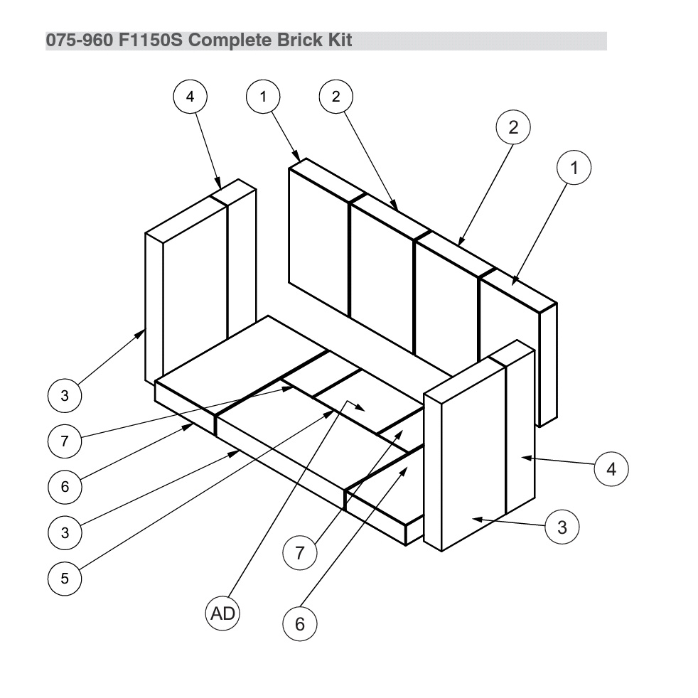 Regency F1150 Wood Stove Main Assembly Parts - Friendly Fires