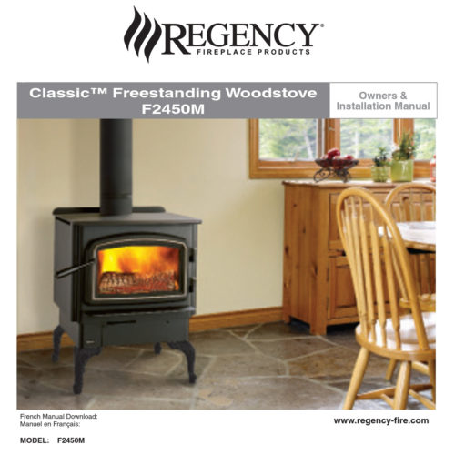 Regency F2450 Wood Stove Main Assembly Parts - Friendly Fires