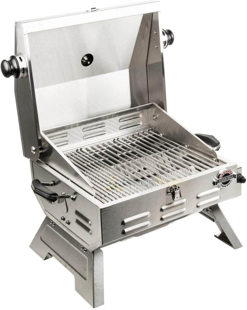 Jackson Grills VERSA 100 Stainless Portable BBQ - Friendly Fires