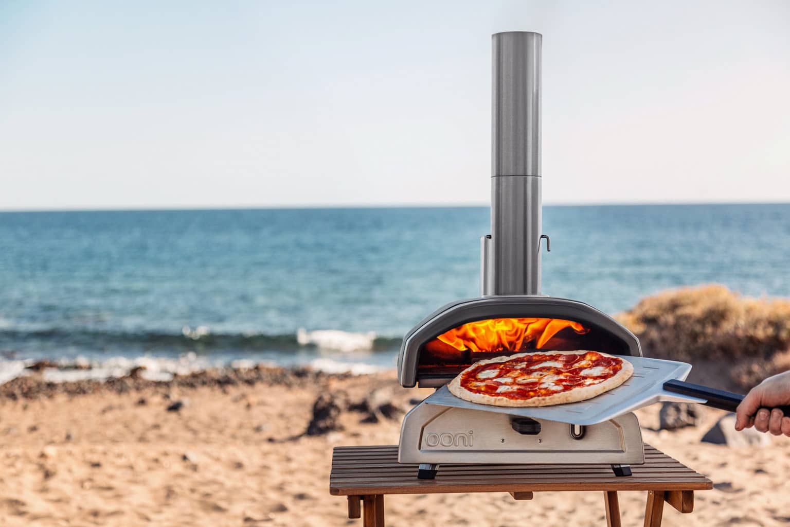 Ooni Fyra Wood Pellet-fired Outdoor Pizza Oven UU-P0AD00Friendly Fires