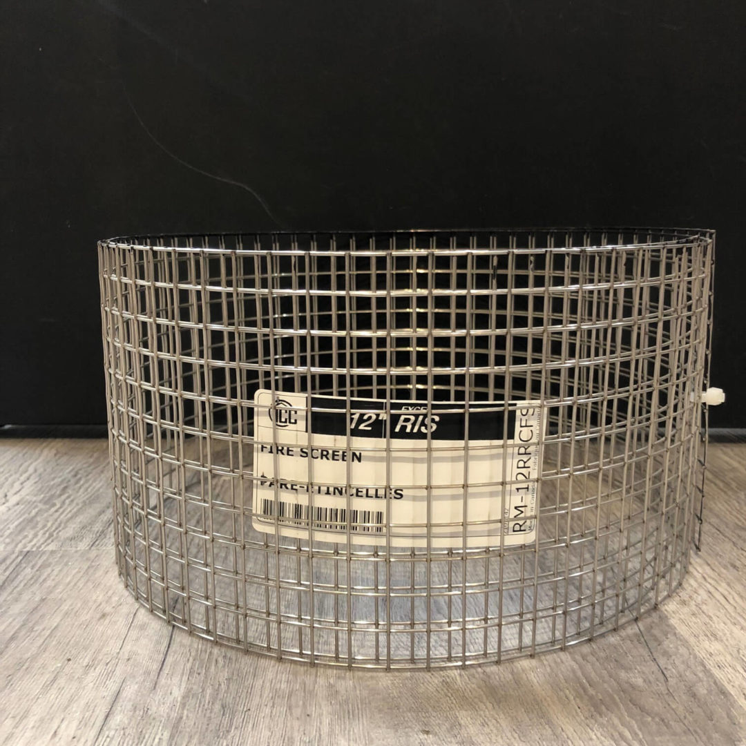 Renaissance 1000 Rain Cap Screen (RRRM-12RRCFS) | Friendly Fires