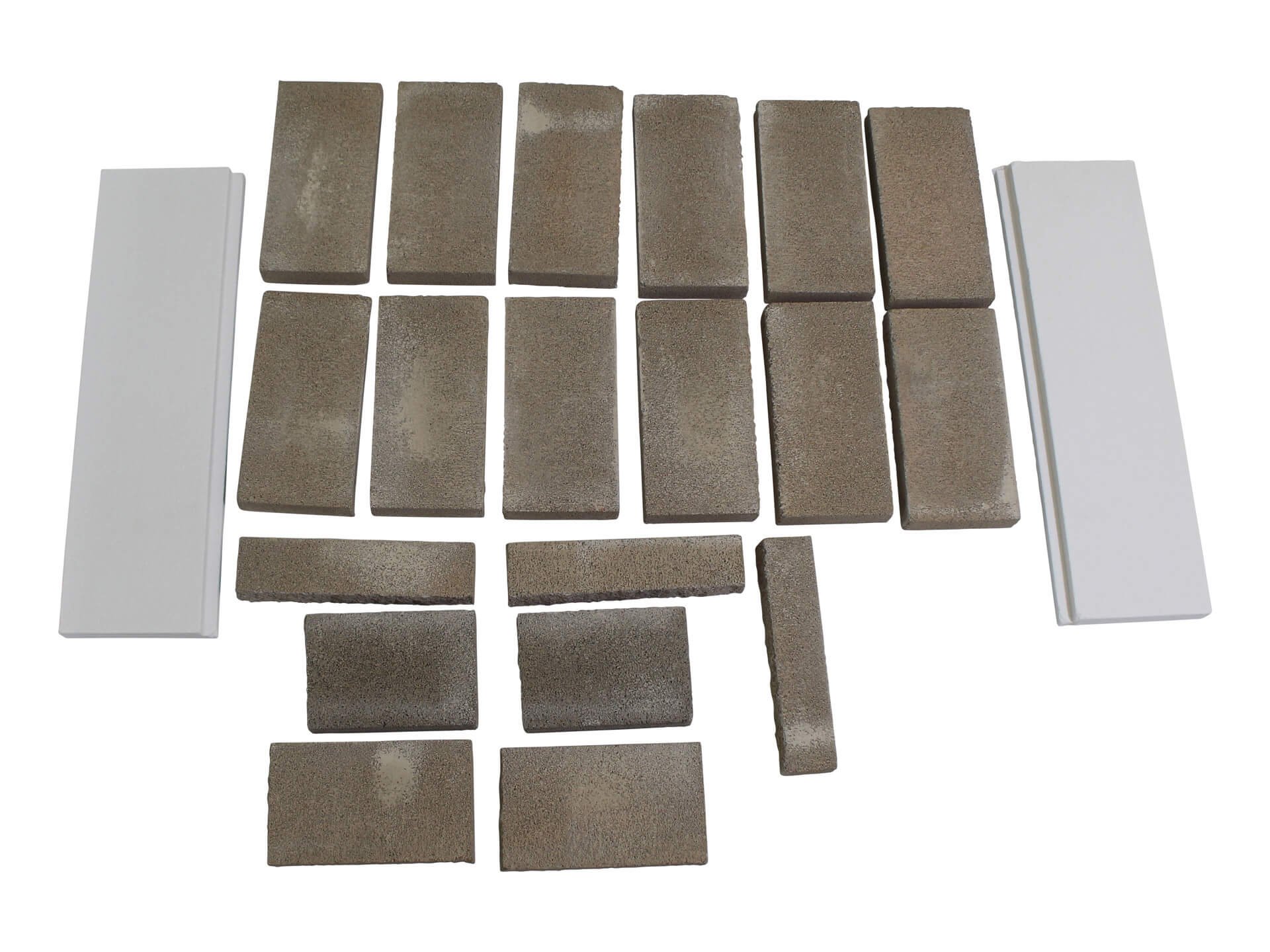 Timberwolf T2100 Wood Stove Brick Kit (W580-0007) | Friendly Fires