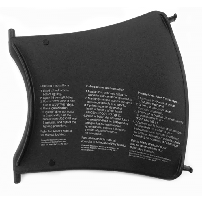 Weber Plastic Side Shelves - Q100 & Q120 (51414/51415)