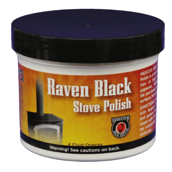 Raven Black Wood Stove Polish (402) | Friendly Fires