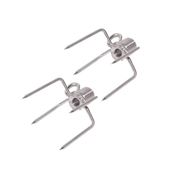 Weber Rotisserie Fork Set (66852) | Friendly Fires