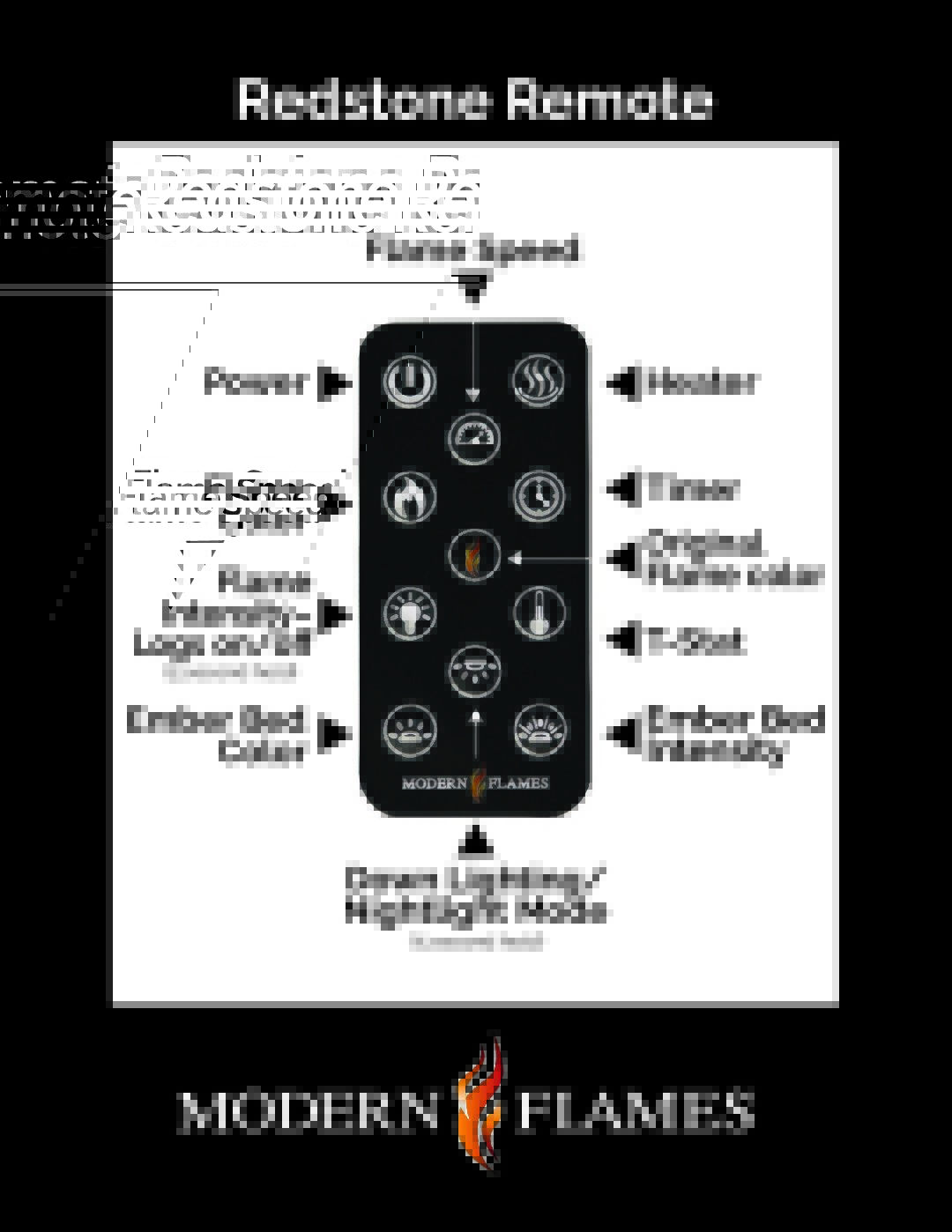 Modern Flames Electric Fireplace 26" | Friendly Fires