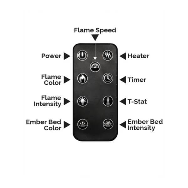 Modern Flames Remote Control - Spectrum Slimline (01-00005)